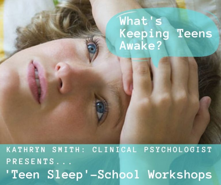 Teen Sleep High School Workshops – Brisbane Psychologists